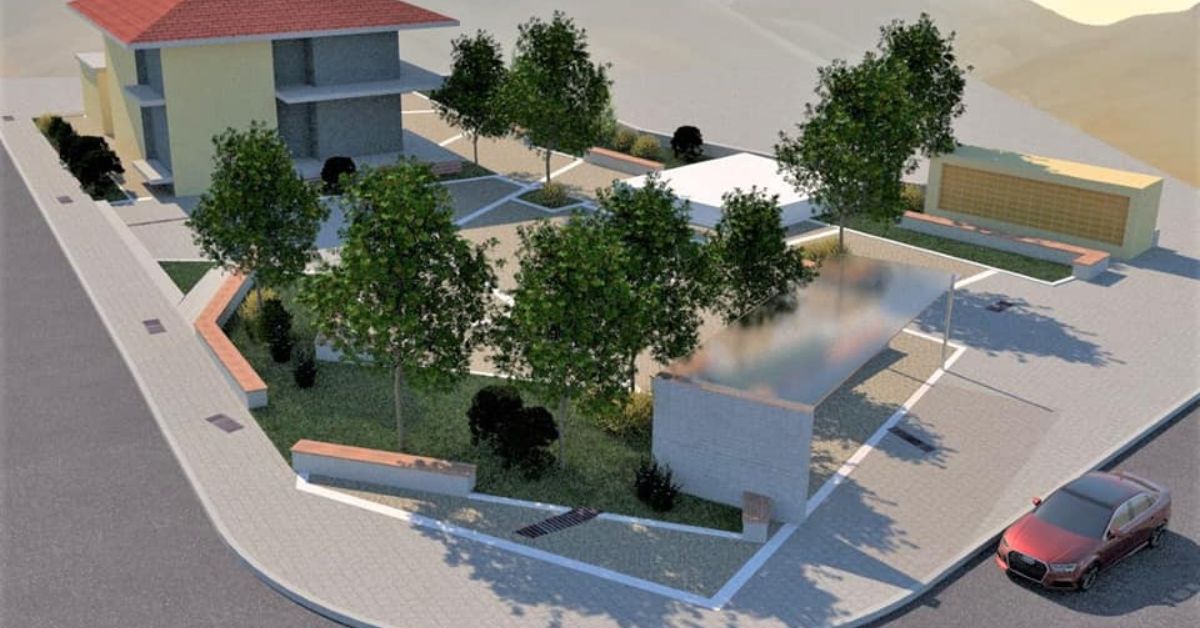 Υπογραφή σύμβασης για τη “Διαμόρφωση αυλής Κοινοτικού Καταστήματος ...