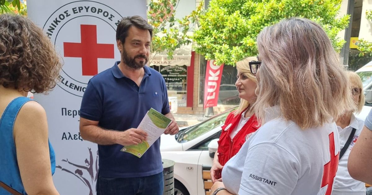 Τάσος Μπαρτζώκας: Πάντα δίπλα στις δράσεις του Ερυθρού Σταυρού - Verianet